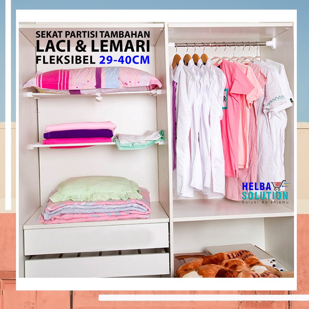 Flexible Partition 29-40cm Additional Divider for Drawers and Cupboards ...