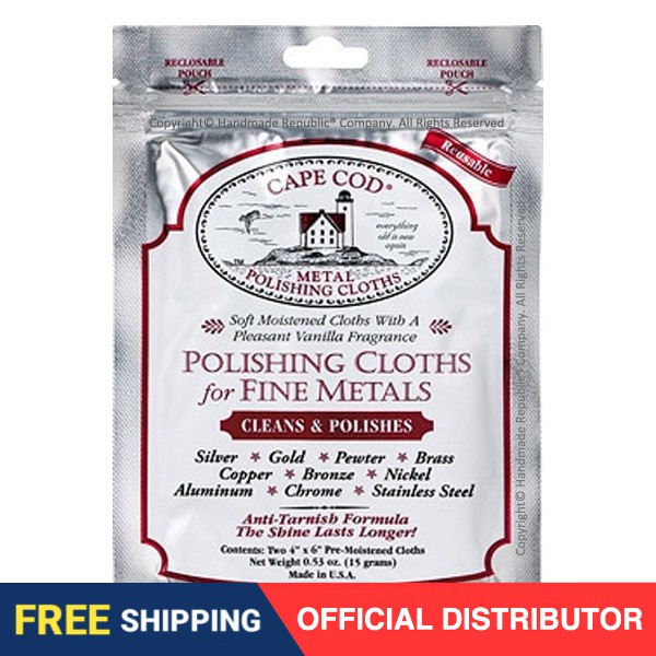 Cape Cod® Polish - Metal Polishing Cloths (Foil Pouch) | Shopee Singapore