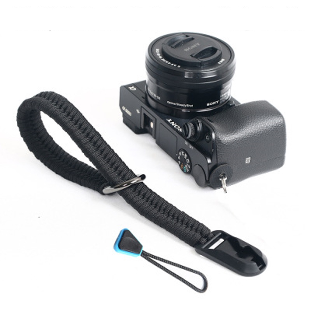 【SG】Camera Wrist Strap Nylom Braided Wristband for DSLR Nikom Canom ...