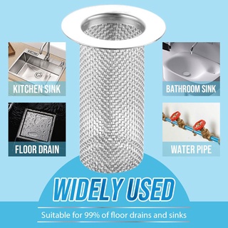 Kitchen Sewer Mesh Stainless Steel Floor Drain Basket Strainer Filter ...