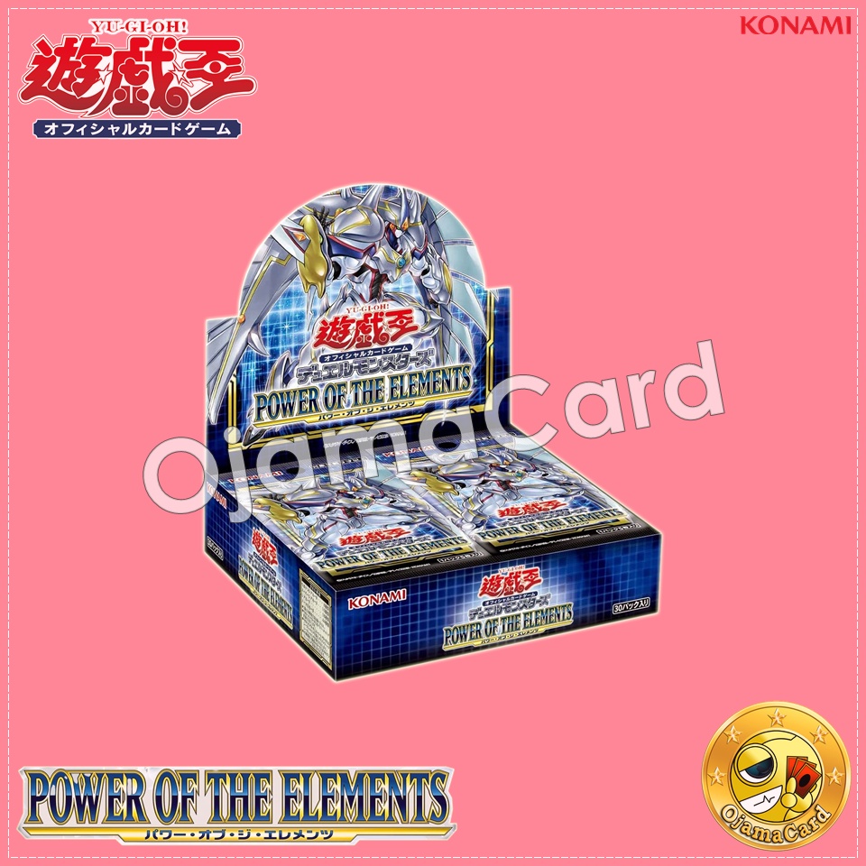 Yu-Gi-Oh! OCG Japan-1109-Power of the Elements [POTE-JP] +1 Bonus Pack 「1 Box」 | Shopee Singapore