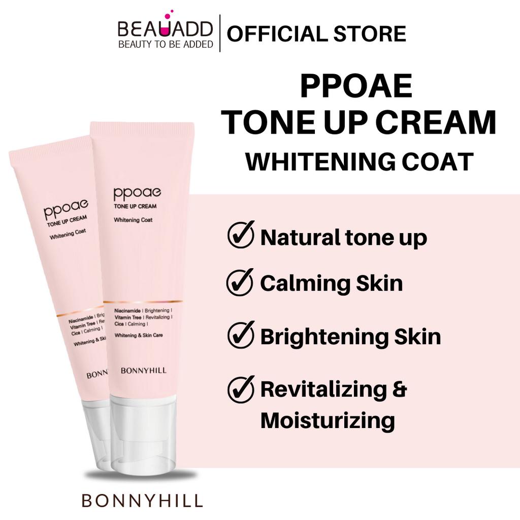 [BONNYHILL] PPOAE WHITENING COAT TONE UP CREAM 50ml - Beauadd Korea ...