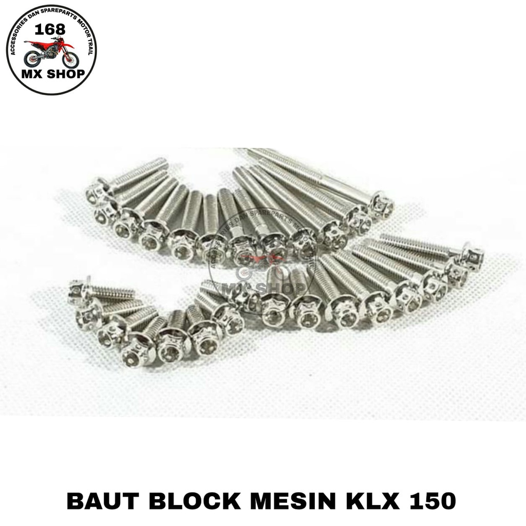 MESIN Klx150 Engine BLOCK Bolt | Shopee Singapore