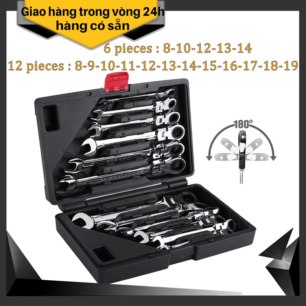 6-Detail automatic round WRENCH set of 8-17mm - high-end, sophisticated ...