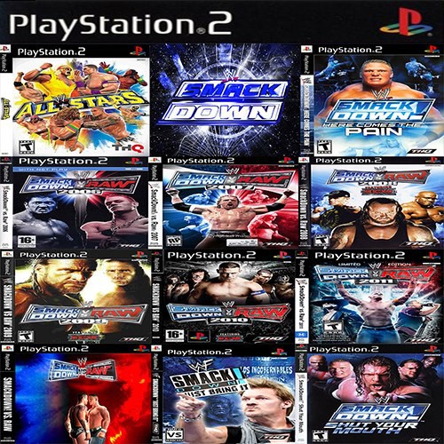 Game Disc (PS2) (Fast Delivery) WWE SmackDown vs Raw (Wrestling ...