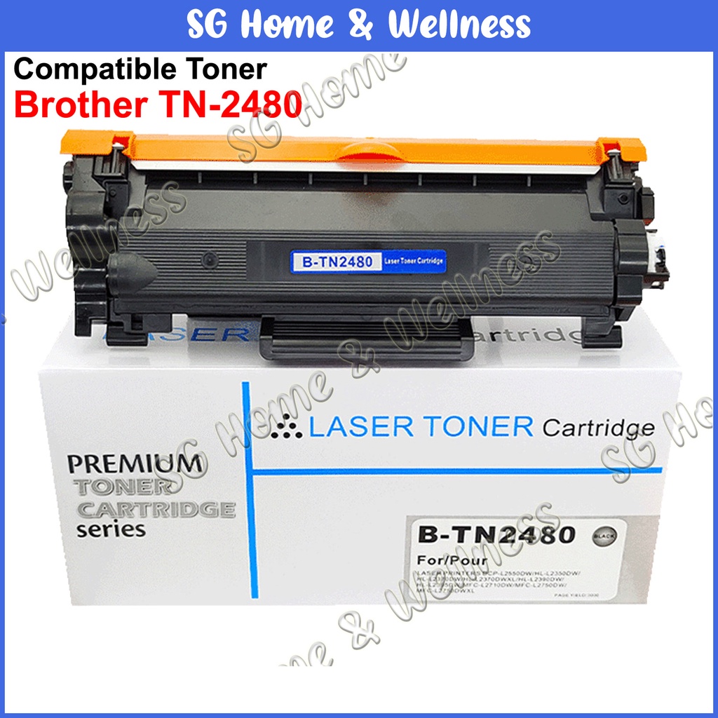 [COMPATIBLE TONER | DRUM] Brother TN-2480 | TN-1000 TN2480 TN1000 Toner ...