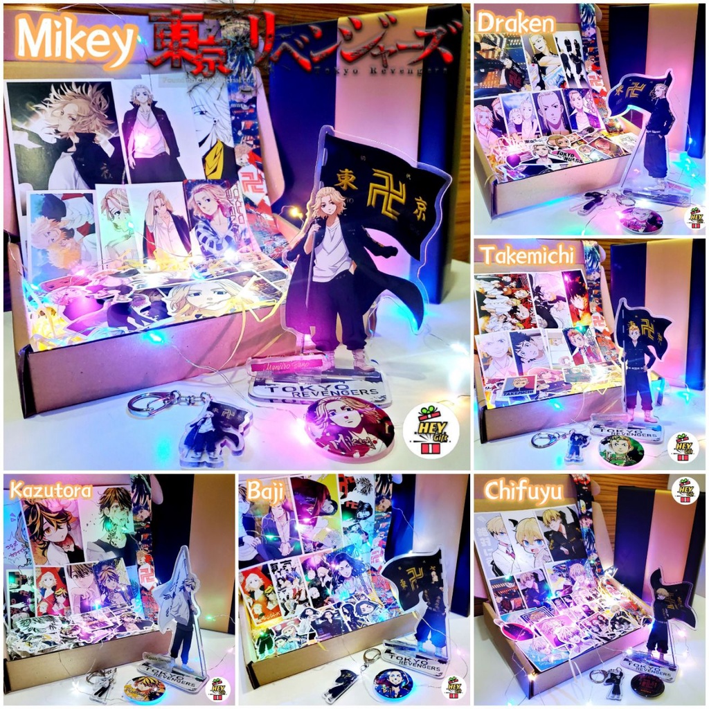 ANIME SURPRISE BOX Tokyo Revengers Figure Box Set Mikey Draken ...
