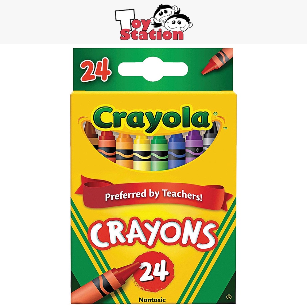 Crayola 24ct Regular Washable Crayons (Bundle Of 2) | Shopee Singapore