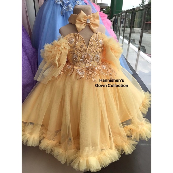 Boho Inspired Gown with 1 Layer Raffles | Shopee Singapore
