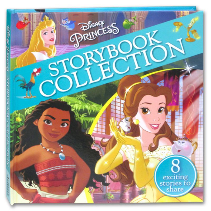Disney Princess Storybook Collection With 8 Exciting Stories | Shopee ...