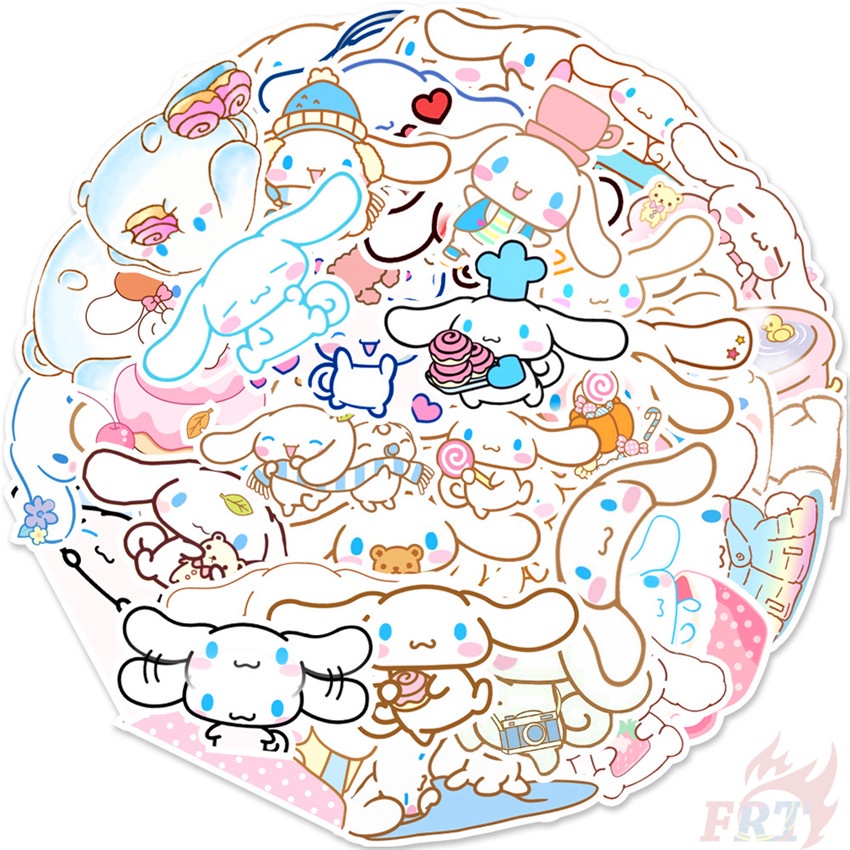 50Pcs/Set Cinnamoroll Series 05 Stickers Waterproof DIY Fashion Decals ...