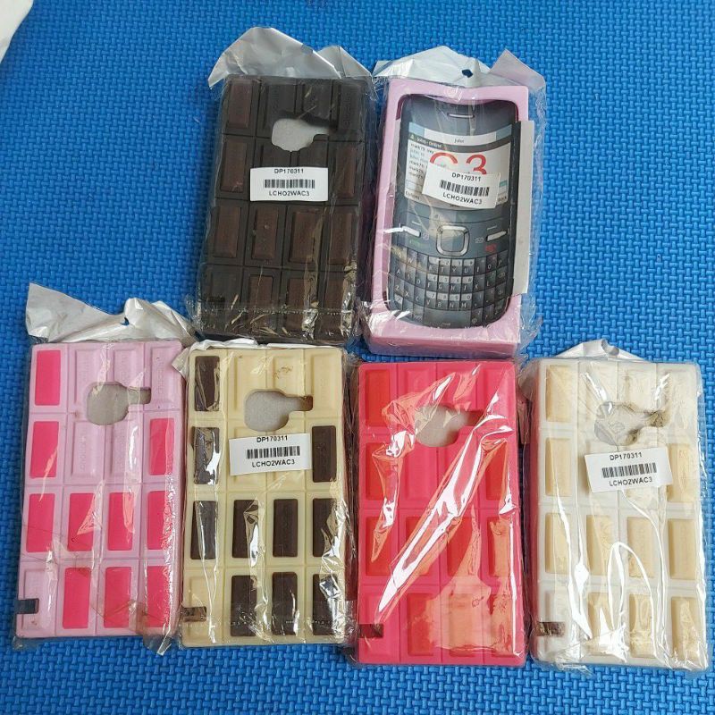 NOKIA C3 CHOCOLATE SILICONE CASE | Shopee Singapore