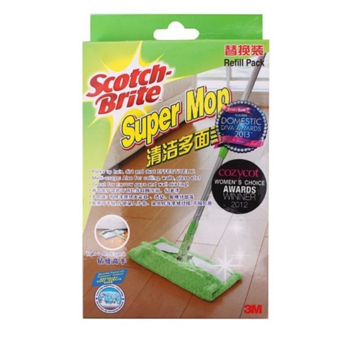 3M Scotch Brite Super Mop Set 360 Refill (1 Pc/Pack) Barang-i | Shopee ...
