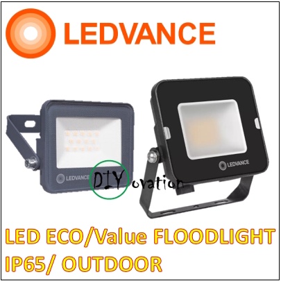 Osram/ Ledvance outdoor IP65 LED ECO/ Value Flood light/ Garden spot ...