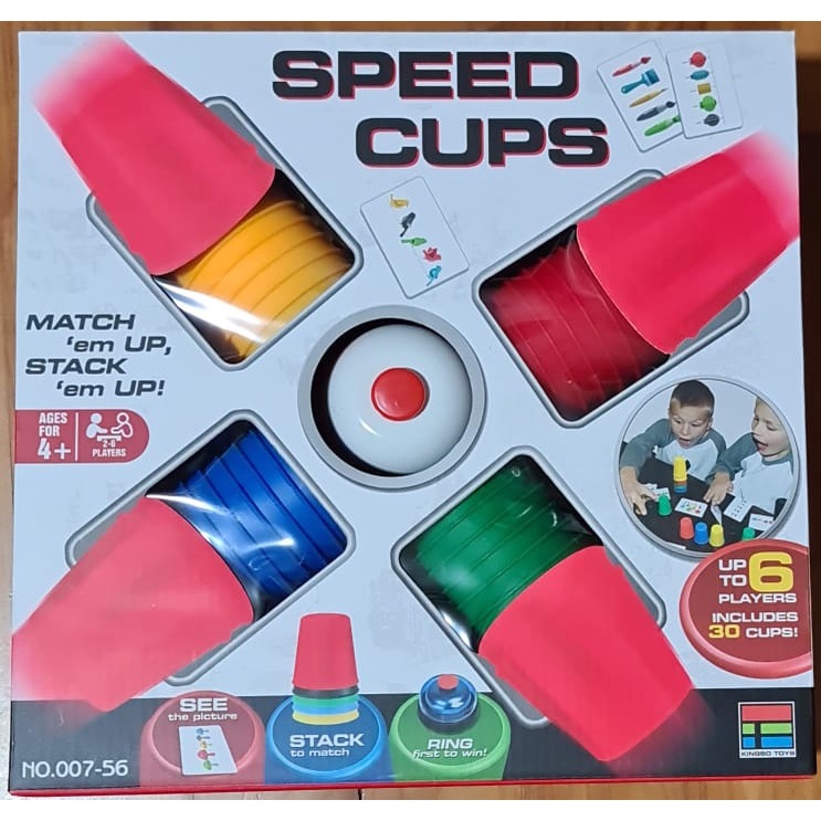 Assorted Multi-player Table Games-Speed Cups, Puck Puzzle, Ding Ding ...