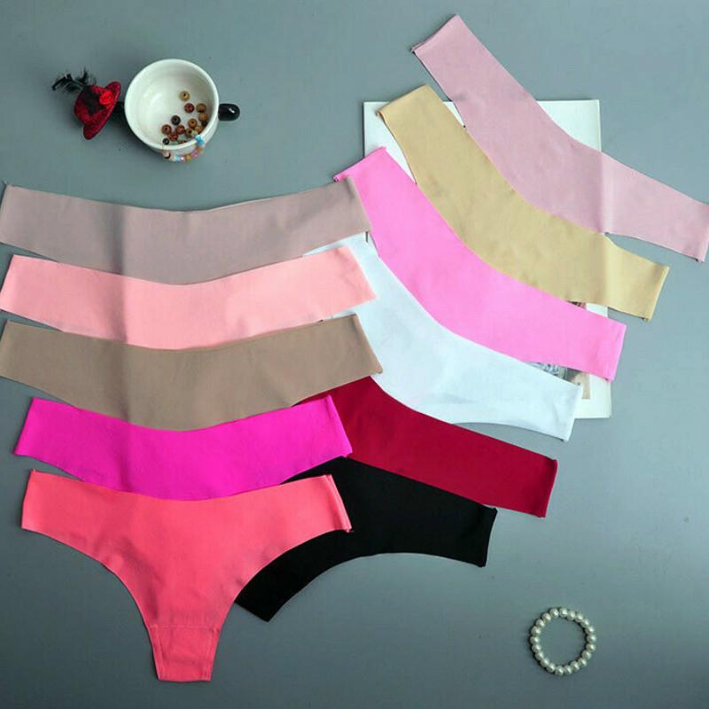 New Seamless Low Rise G-String Briefs Thongs Brief | Shopee Singapore