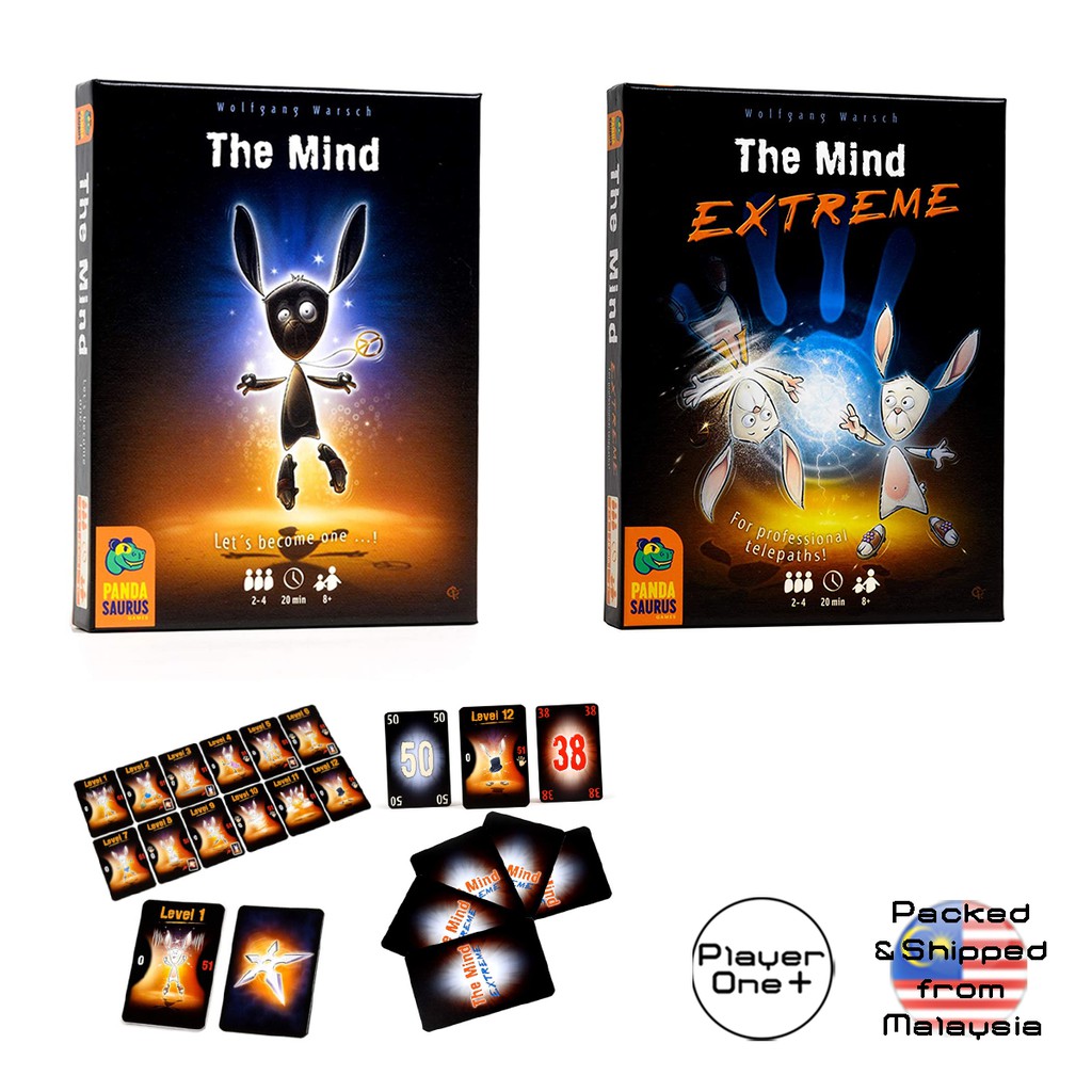 The Mind Card Game and The Mind Extreme Expansion Next Level Telepathy ...