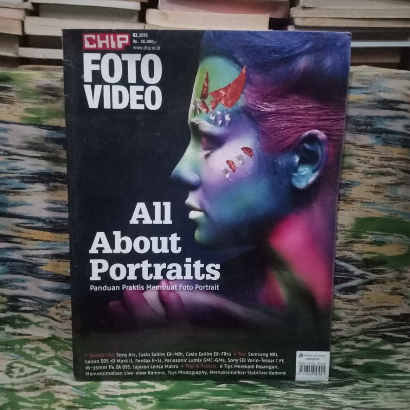 Magazine all about portraits (ORIGINAL) | Shopee Singapore