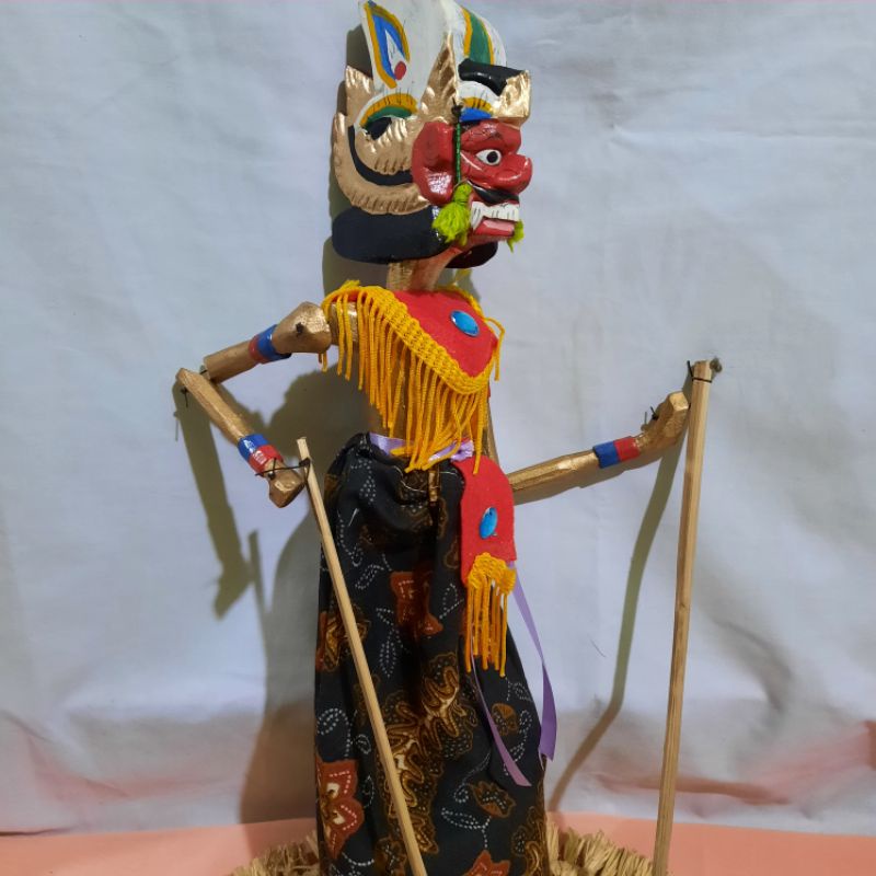 Kayu Wayang Golek Wood Wayang Sundanese Wayang Ravana Godayitma 