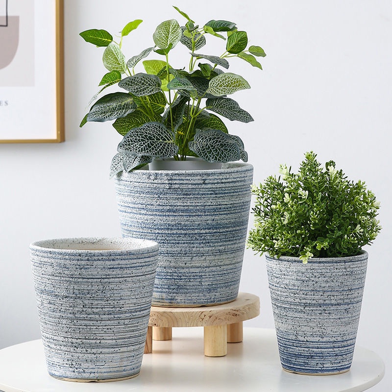 Nordic Style Simple European Flowerpot Ceramic Extra Large Floor ...
