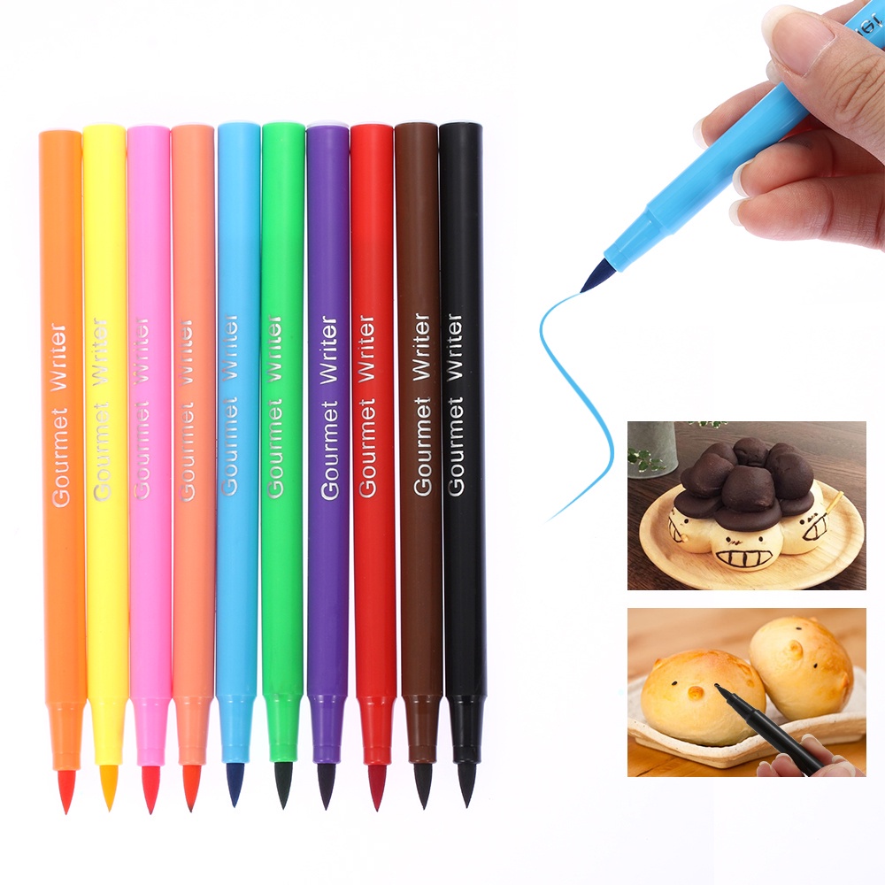 Food coloring pens (black - red classification) | Shopee Singapore