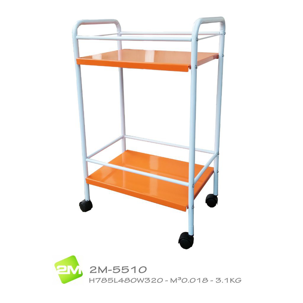 2-layer multi-Function trolley Rack/Chic colors 2-layer multi purpose ...