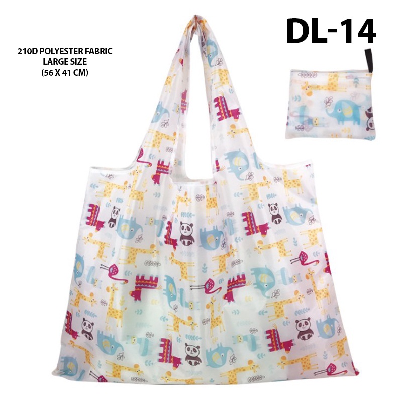 Foldable Shopping / Tote / Eco / Recycle Bag (Reusable) | Shopee Singapore