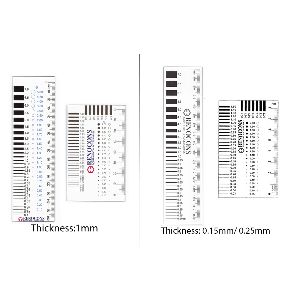 Concrete Crack Width Gauge Crack Width Gauge Inspection Tool Crack Line ...