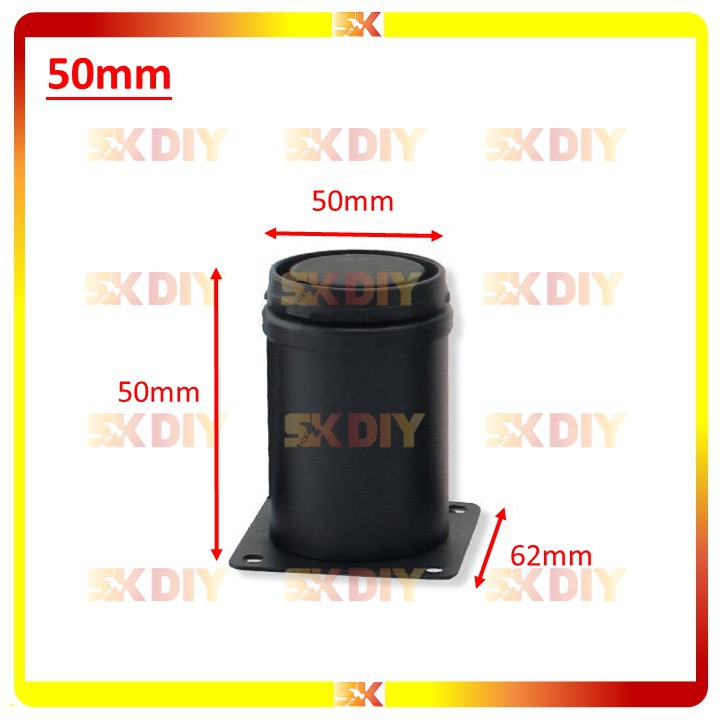 Modern BLACK & SILVER Stainless Steel Leg Furniture Cabinet Closet Feet ...