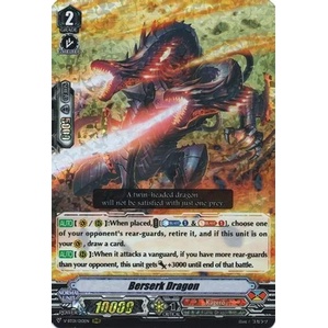 Cardfight Vanguard English V-bt01 Berserk Dragon RRR | Shopee Singapore