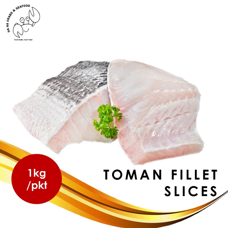 Toman Fillet Slices 多曼鱼片 (Frozen, 1kg) | Shopee Singapore