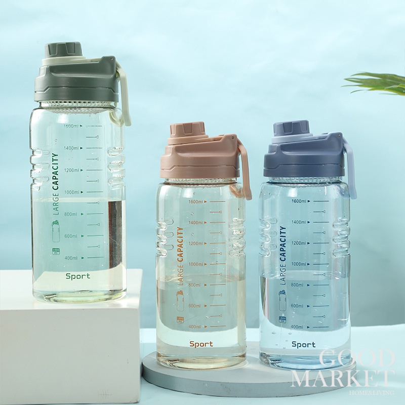 1.5L/1.8L/2.2L/2.6L Portable Heat Resistant PC Water Bottle Sport Outdoor Bottle | Shopee Singapore