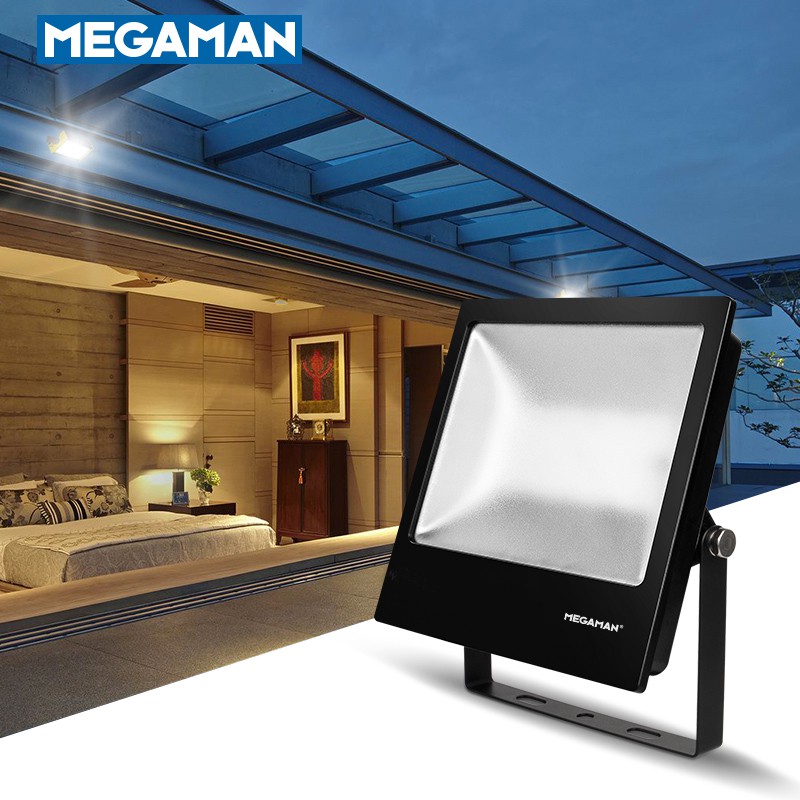 Megaman LED Floodlight TOTT FL 24W 4000K 6500K IP65 BK Ideal For Facade ...