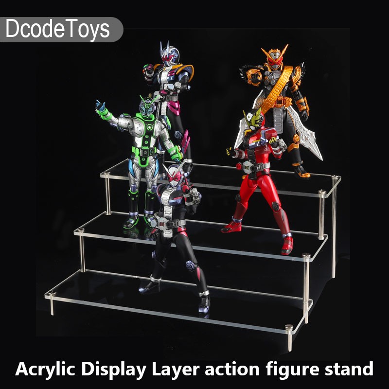 Acrylic Display Layer action figure stand - Multi Functional for Toys ...