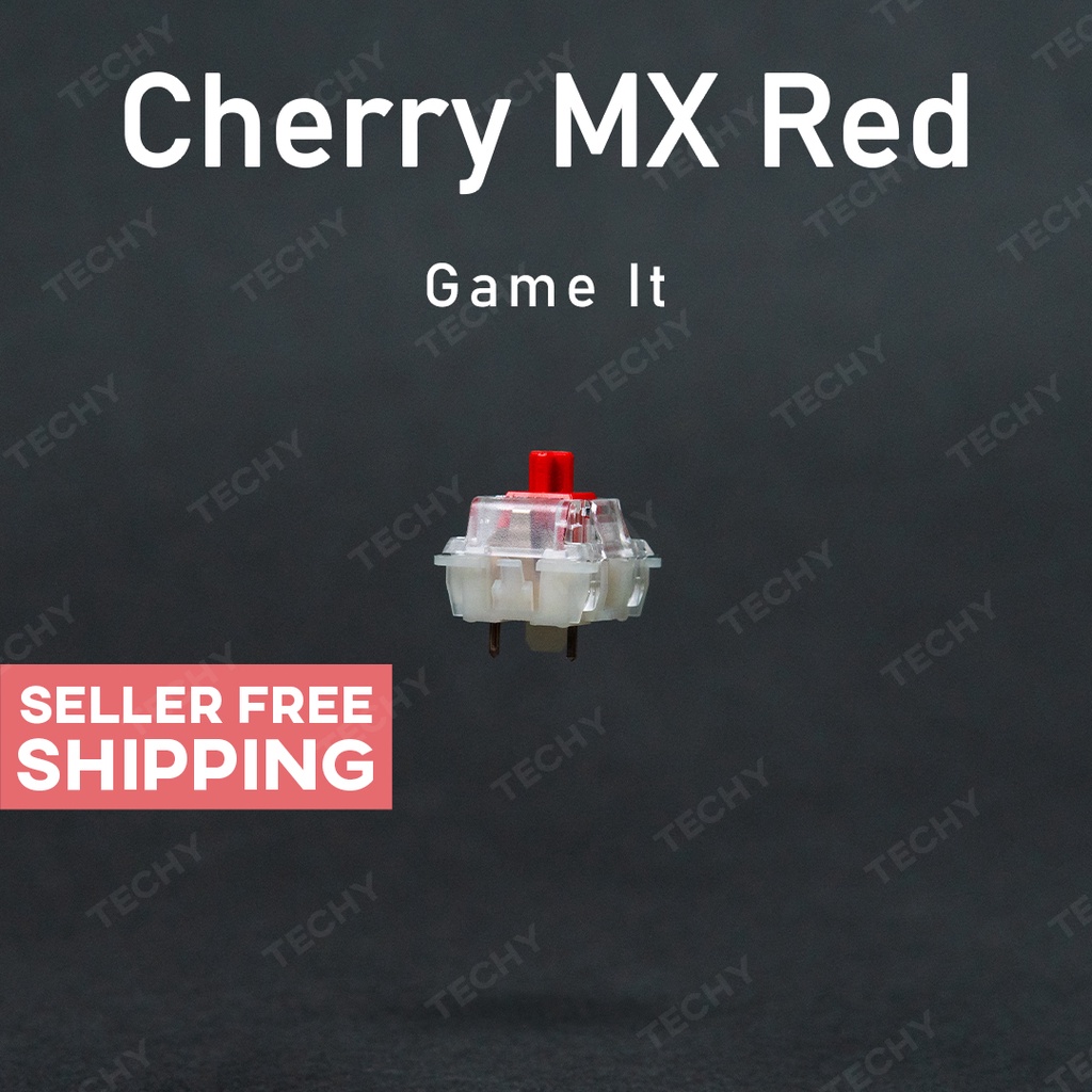 [Clearance] Cherry MX Red Mechanical Switch for Mechanical Keyboard ...