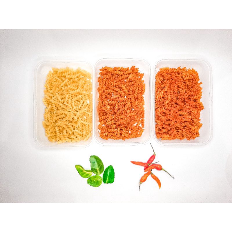 Spiral Macaroni/MAKARONI Threaded BOX Packaging 500ML (Series Purchase ...