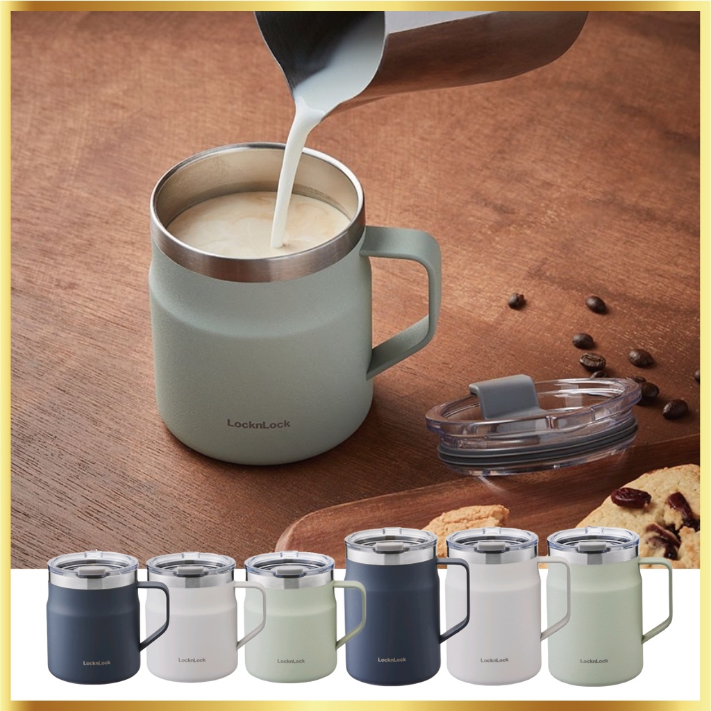 LocknLock METRO Mug Cup Thermal Insulation Coffee Cup 355ml 475ml ...