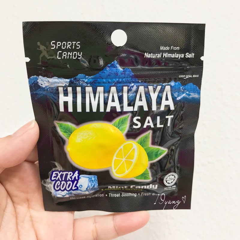 Himalaya Salt Candy Extra Cool Mint Candy Lemon Flavour / Gula-gula ...
