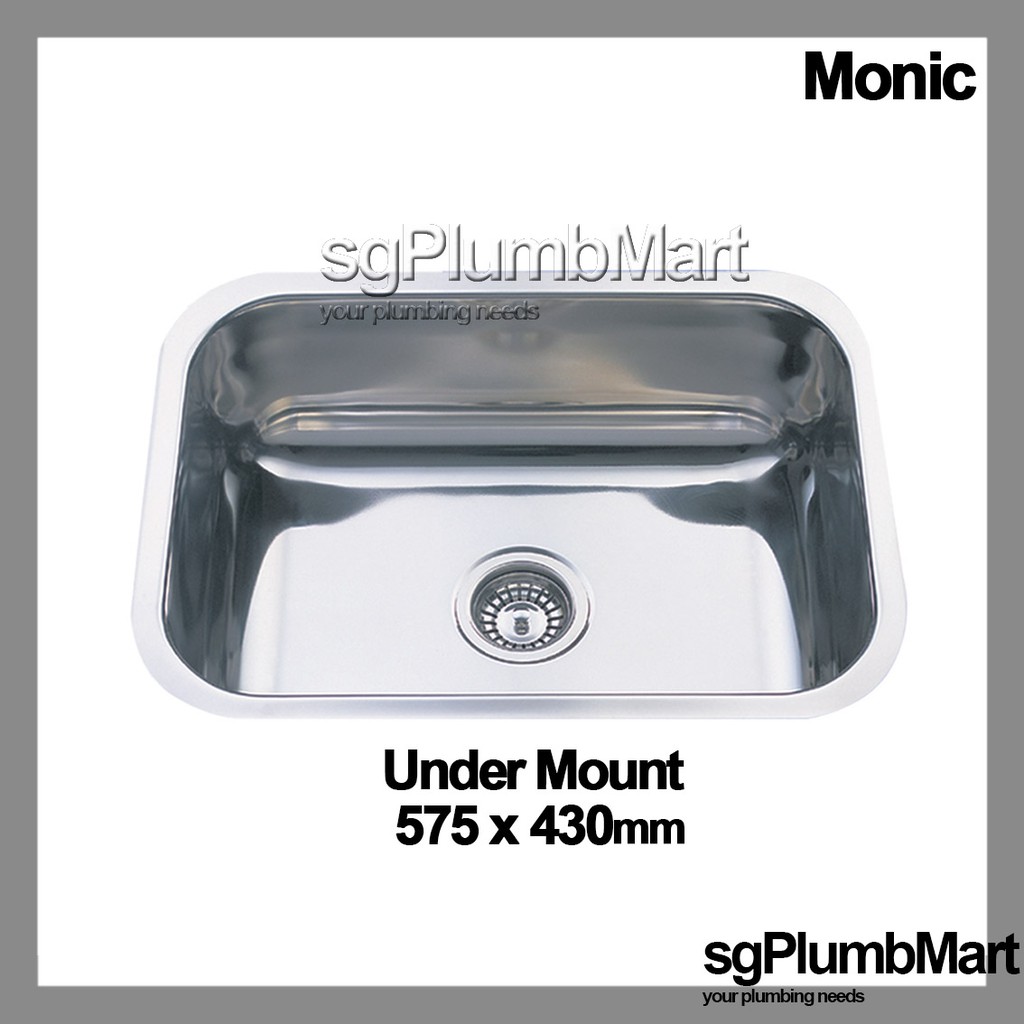 Monic x sgPlumbMart Undermount Stainless Steel Kitchen Sink U575 ...