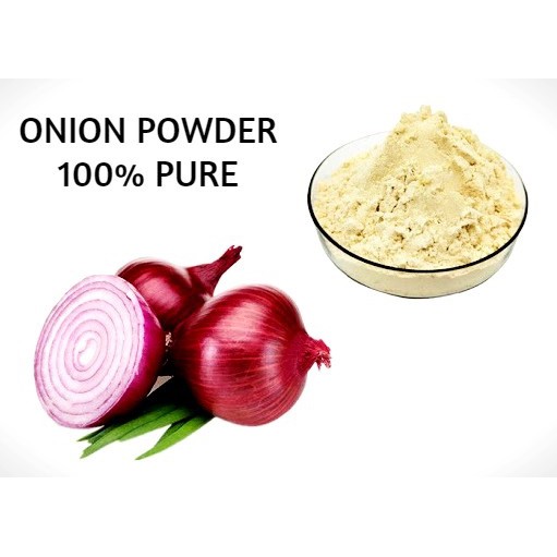 100g 500g 1000g ONION POWDER PURE HALAL / SERBUK BAWANG MERAH | Shopee ...
