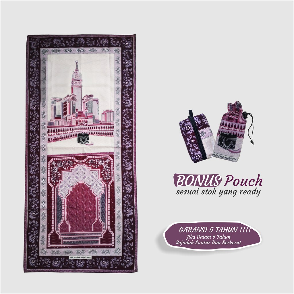 UNGU Order Folding Prayer Rug Kaaba Prayer Rug Purple Shofa Series ...