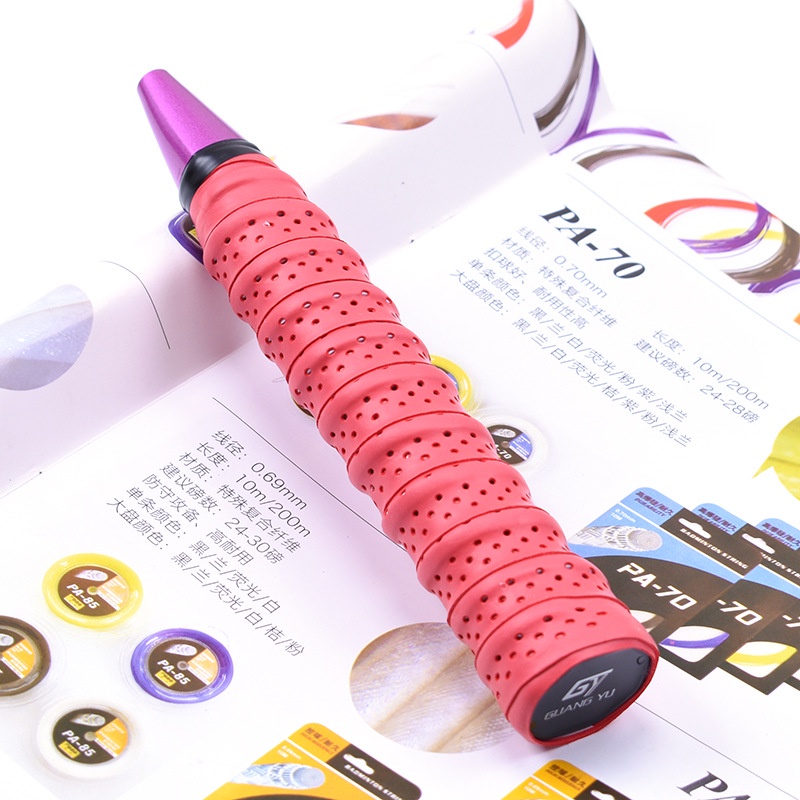 GY 1.1m Grip for Badminton Rackets Lamination Punch Keel Grips Non-slip ...