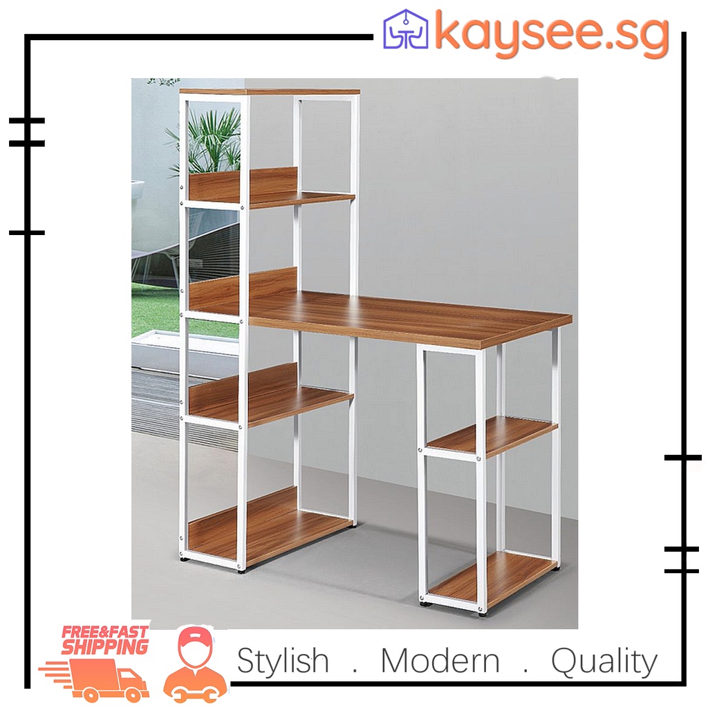 kaysee|Yachne Multi-function Study Table|Computer-Table with Book Shelf ...