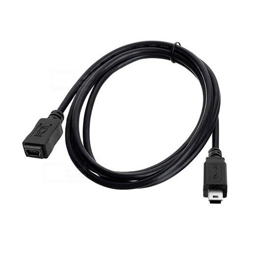 USB 2.0 Mini B 5-pin Male to Female Mini USB Extension Cable 1.5 Meters ...