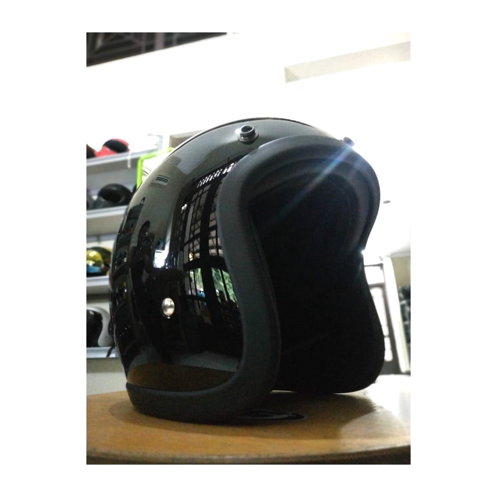 Beetle Slim Helmet Premium SNI - Retro Half Face Helmet | Shopee Singapore