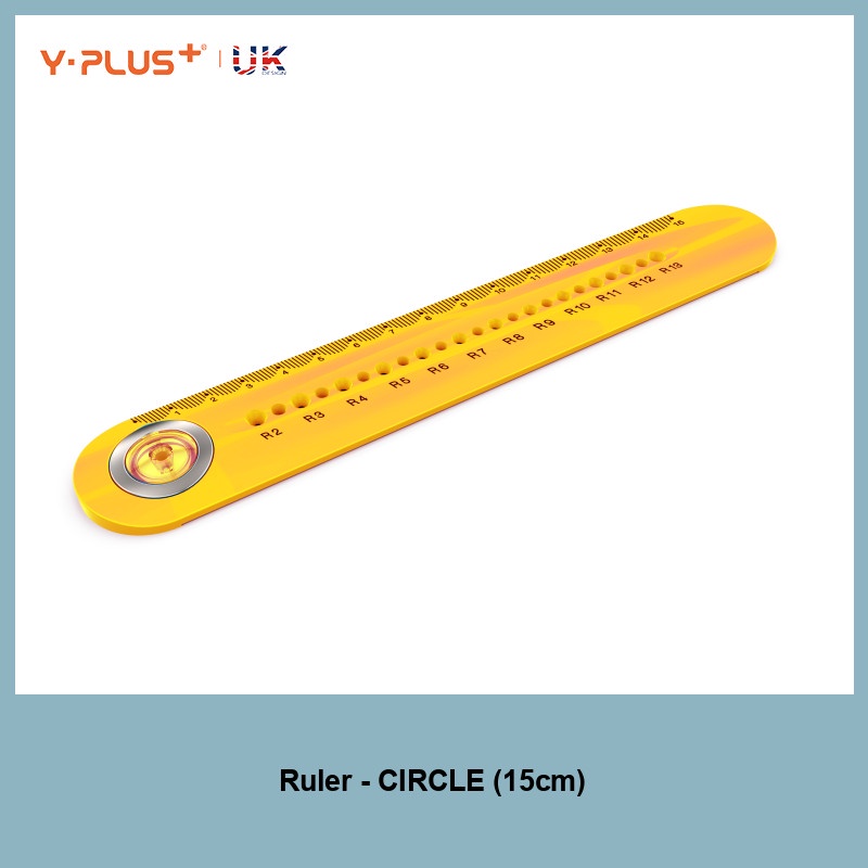 Ruler - CIRCLE (15cm) | Shopee Singapore