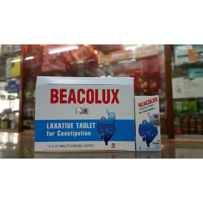 Beacolux Laxative Tablet for constipation; 润肠通便丸 (30Tablets) | Shopee ...