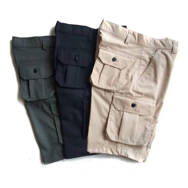 Men's Plain Short cargo Pants/Boys/Men's Short cargo Pants/Adult Rip ...