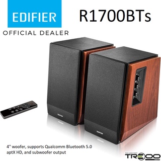 Edifier R1700BTs Wireless Bluetooth v5.0 aptX HD Desktop Bookshelf ...
