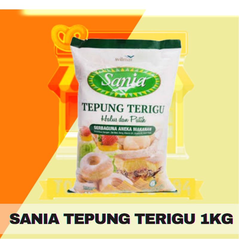 Sania Wheat Flour 1kg/multipurpose Wheat Flour Sania 1kg | Shopee Singapore